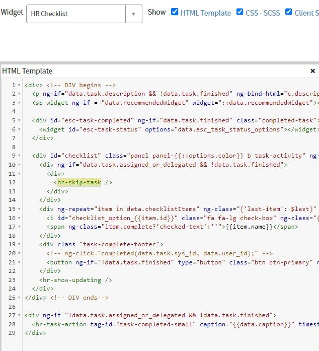 Where can I find the definitions of custom HTML ta... - ServiceNow ...
