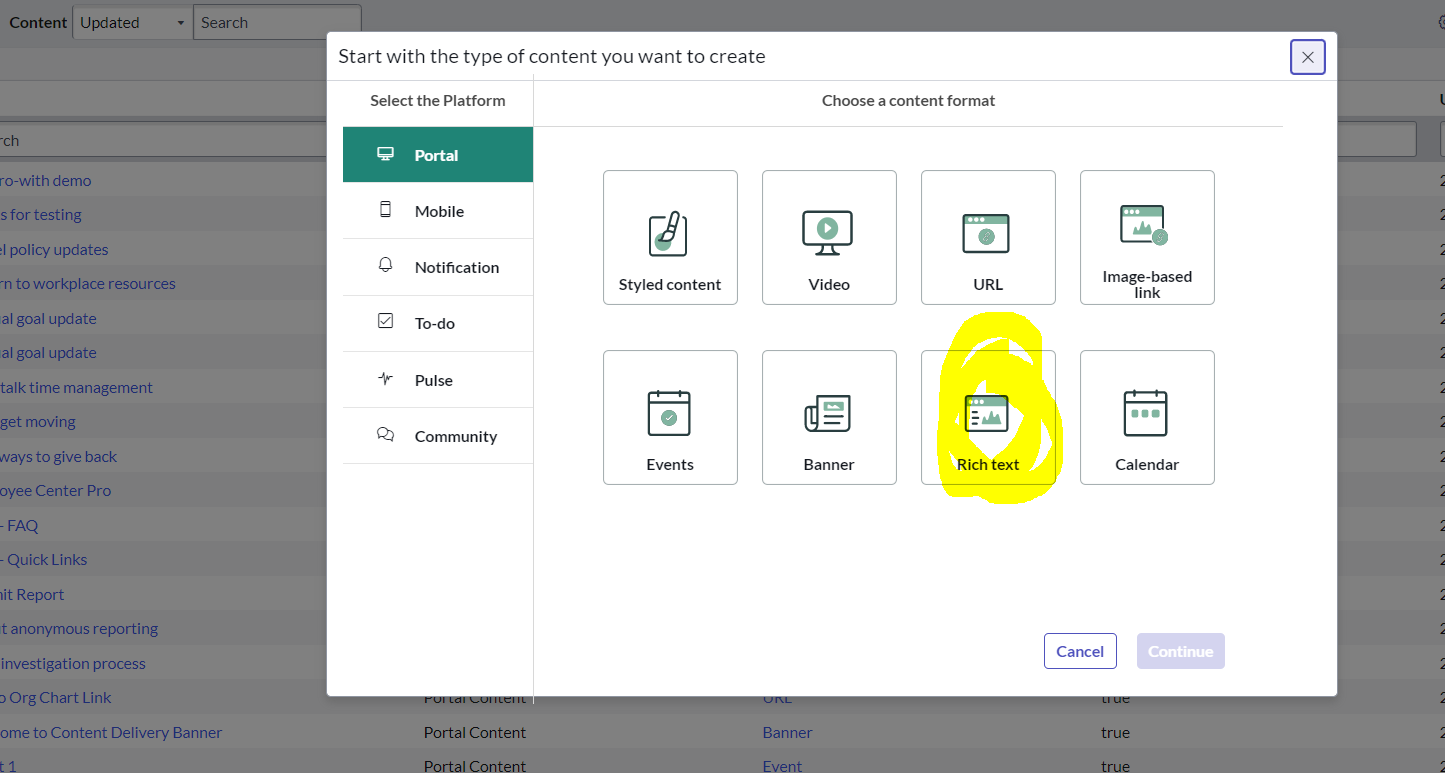 How to display rich text content in the Employe Ce... - ServiceNow ...