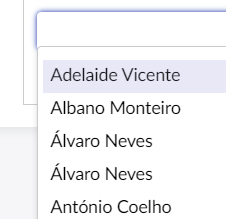 Querying table "cmn_department" on widget using