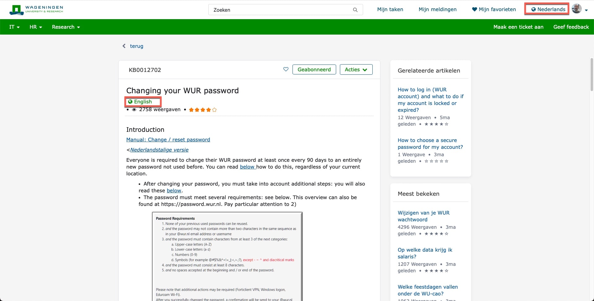 Change language button on portal does not change l... - ServiceNow ...