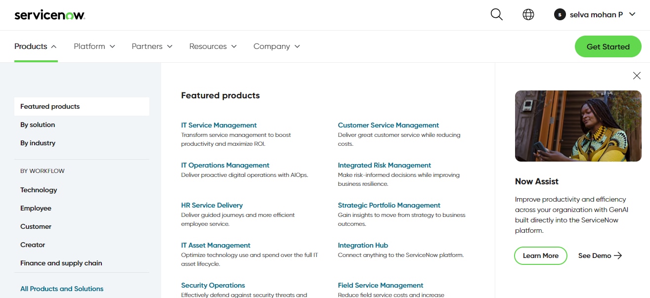 OOB Mega Menu in Service Portal - ServiceNow Community