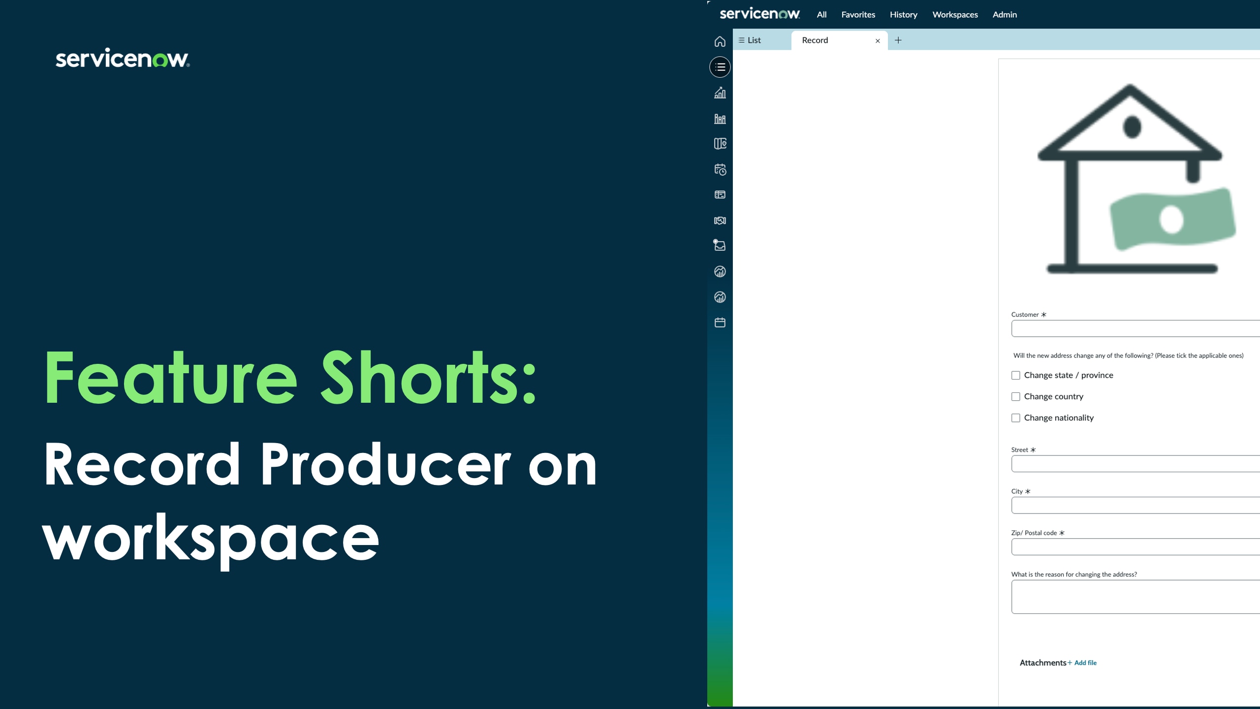 Streamlining Case Intake in FSO Workspace with Rec... - ServiceNow ...