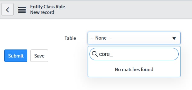Solved: Entity Classes and Entity Class rules - ServiceNow Community