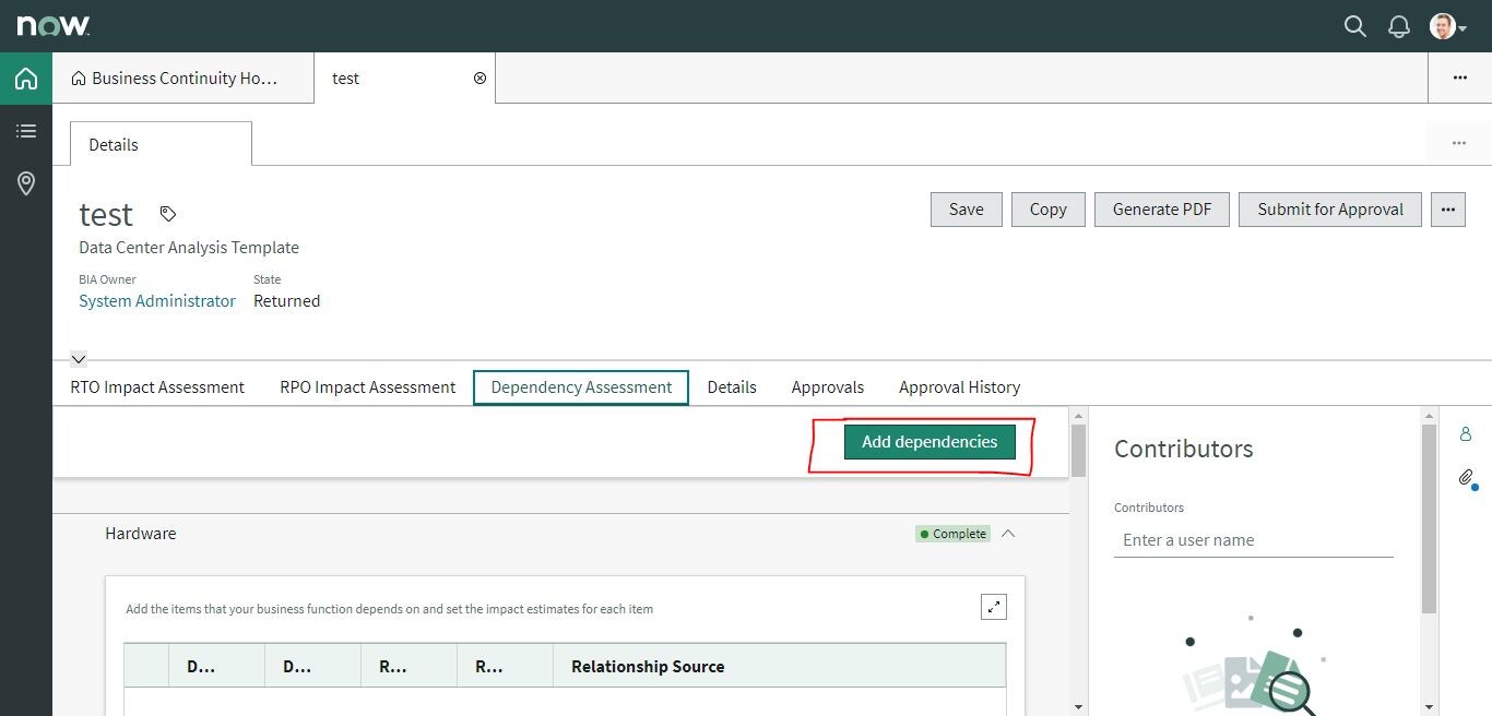 BCM - Where is the code written for the Add depend... - ServiceNow ...