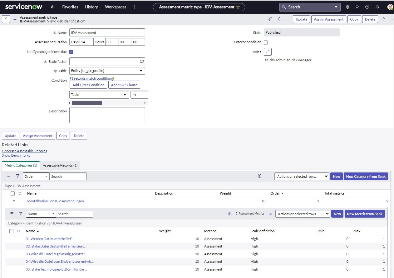 Interdependent Metrics / AND-Condition - ServiceNow Community