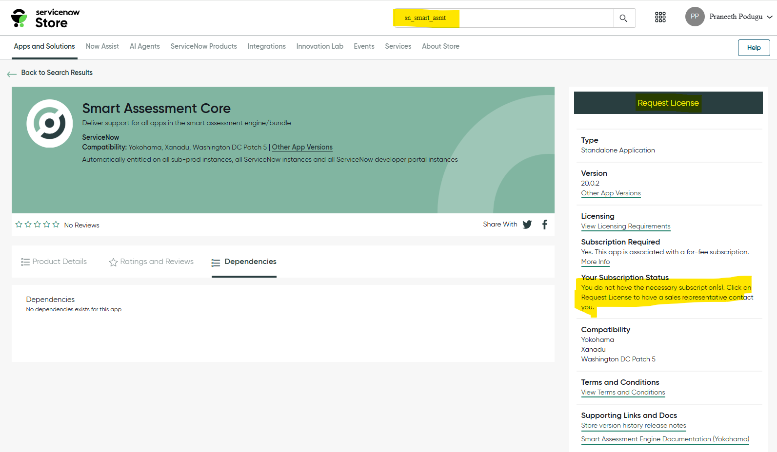 Solved: Smart Assessment and BCM/BIA licensing - ServiceNow Community