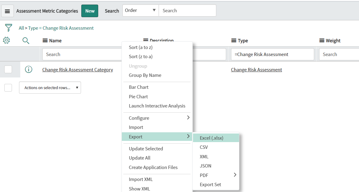 Solved: How to Import Risk Assessment in Risk Assessment D ...