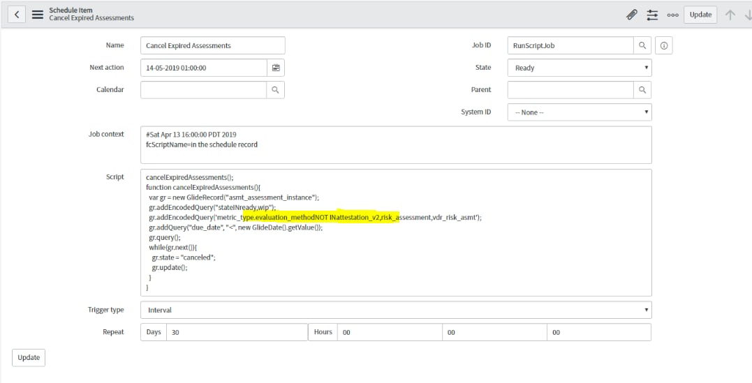 Solved: Re: Attestation Due Date for GRC Attestation - ServiceNow Community