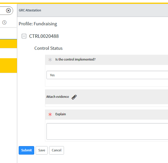 Solved: Show fields for an attestation - ServiceNow Community