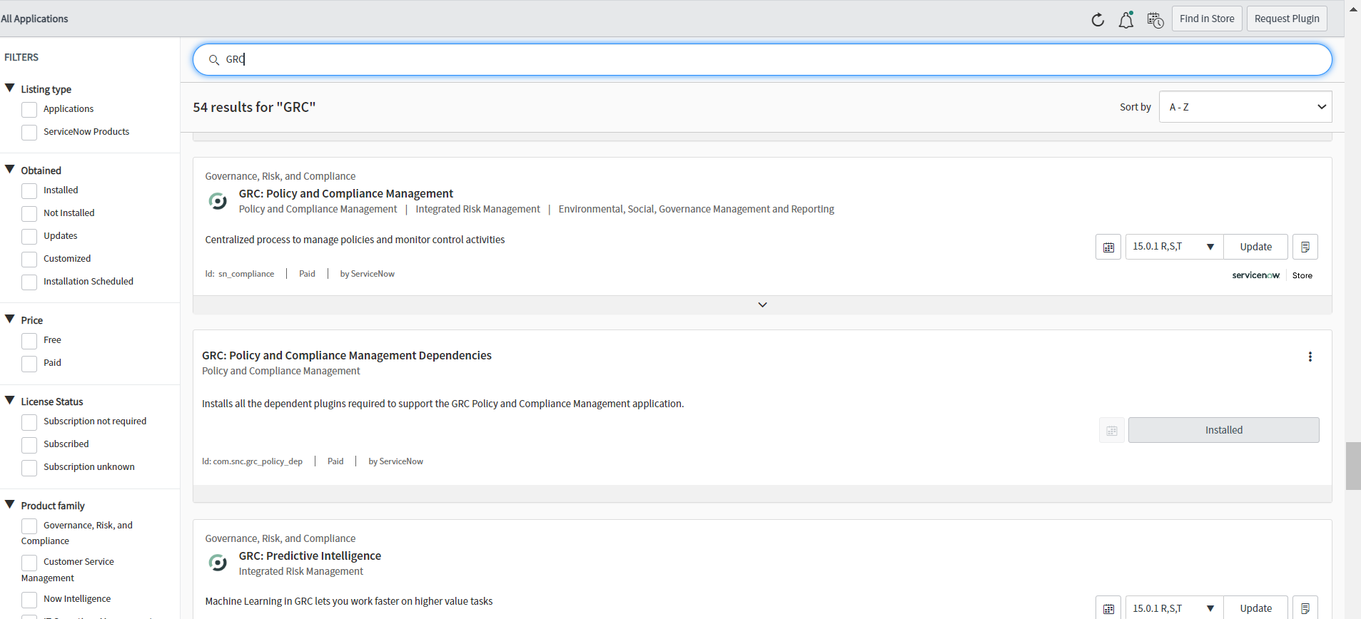 Solved: Installing Service now GRC module - ServiceNow Community