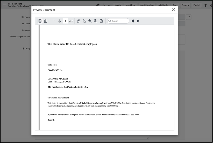 Document generation made simple using Document blo... - ServiceNow ...
