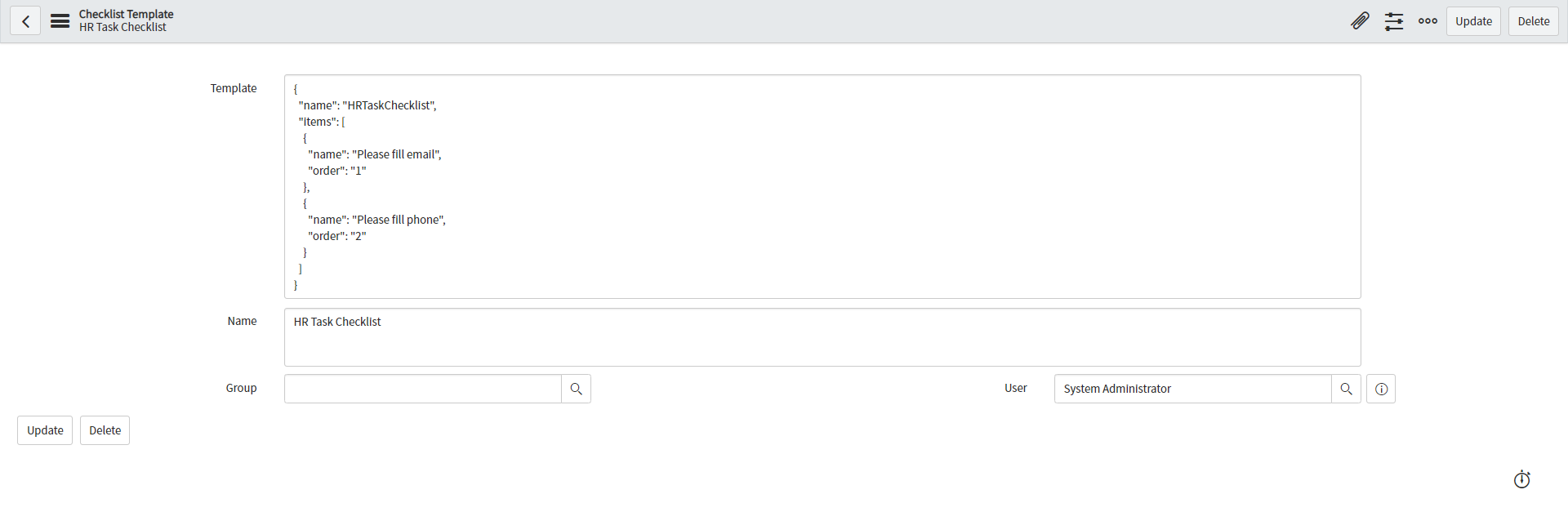Solved: Re: Checklist for HR task - ServiceNow Community