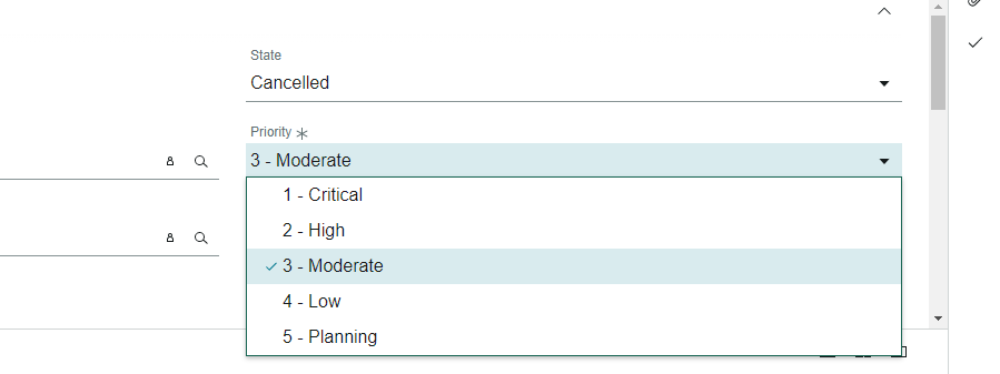 Change the color of the priority filed when it is ... - ServiceNow ...