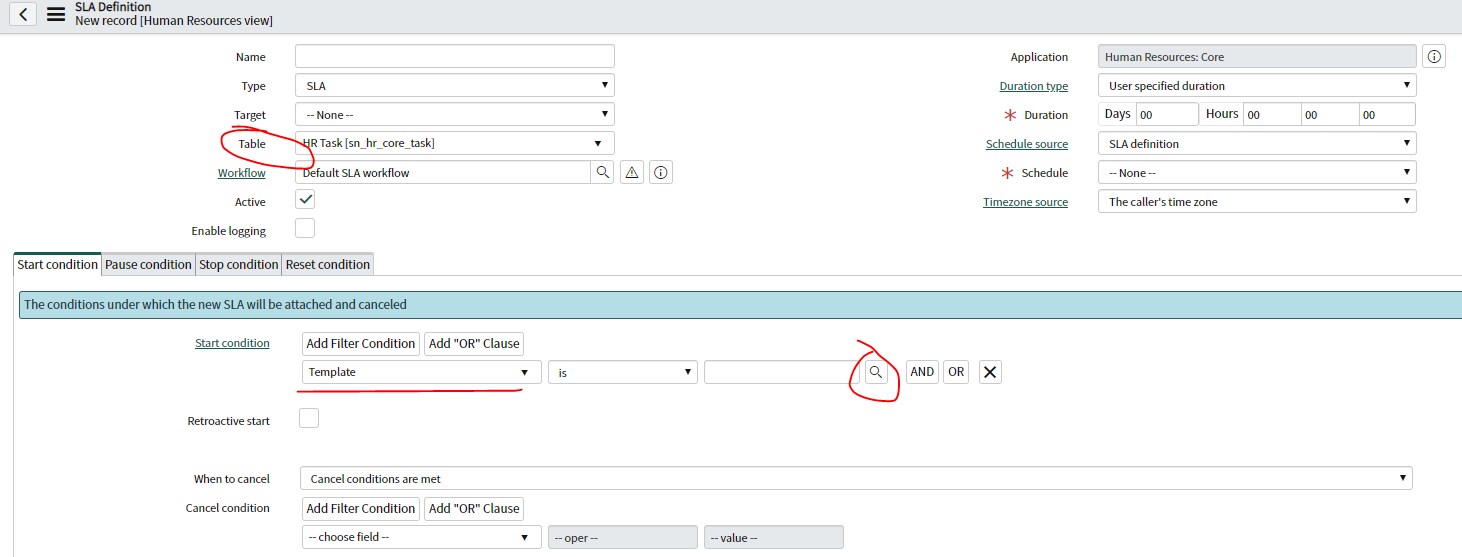 SLA and HR Tasks - ServiceNow Community