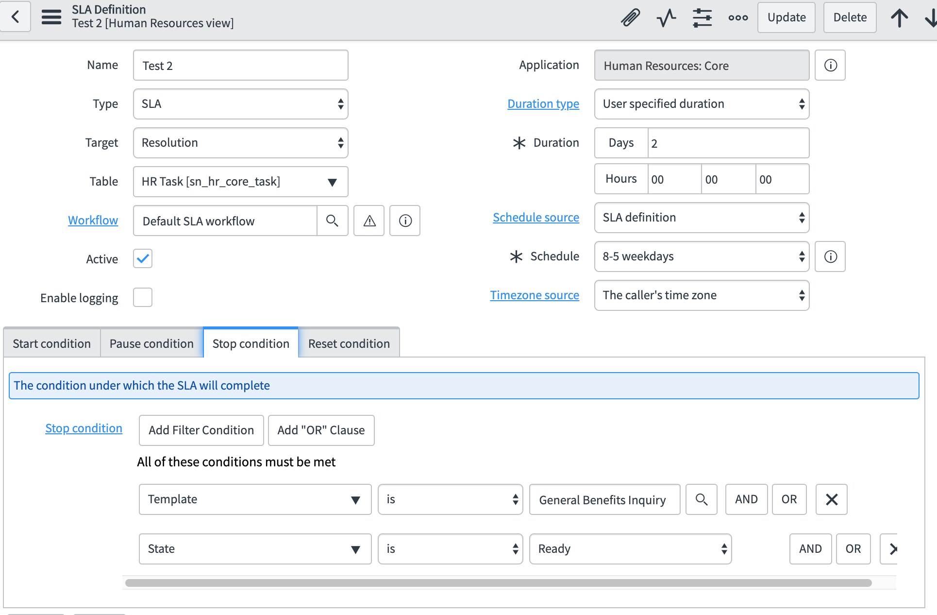SLA and HR Tasks - Page 2 - ServiceNow Community