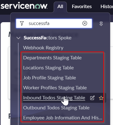SuccessFactors Integration with SuccessFactors Spo... - ServiceNow ...