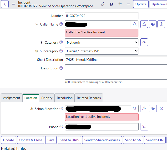 Solved: Field Message does not display in SOW - ServiceNow Community