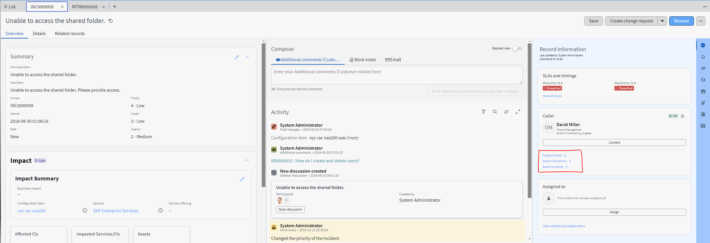 [XANADU] Service Operations Workspace - Contextual... - ServiceNow ...