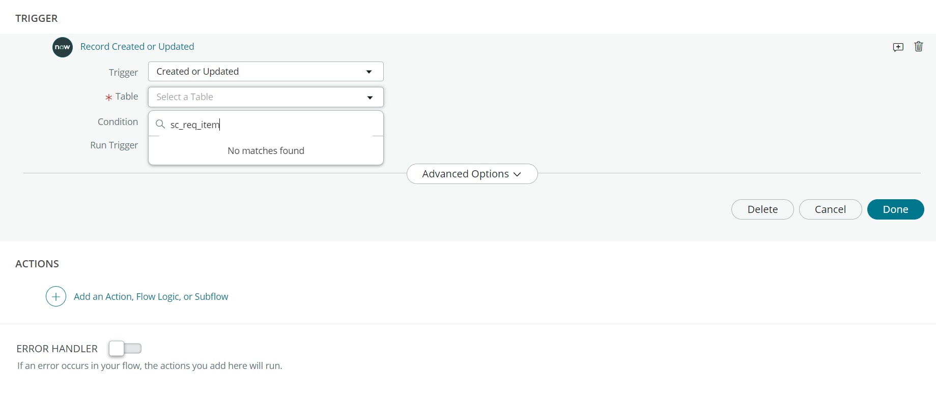 Solved: Trigger Flow when RITM is created or it's state is... - ServiceNow Community