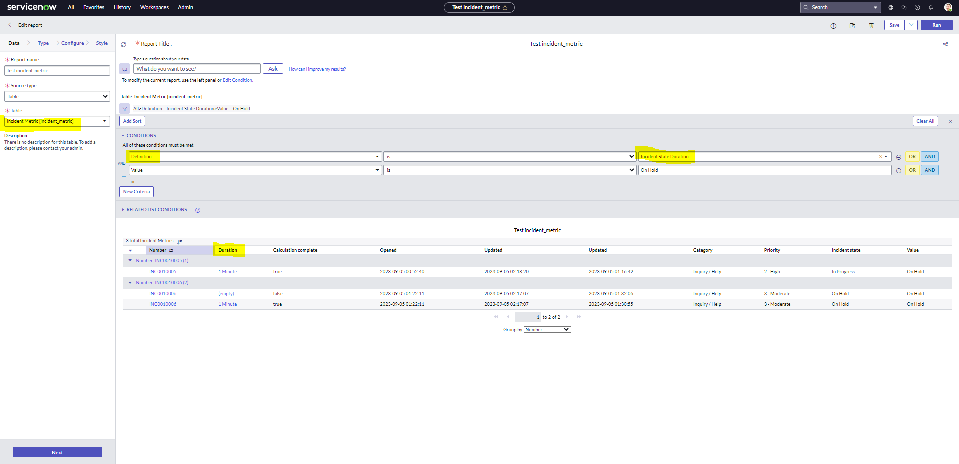 Calculate state duration - ServiceNow Community