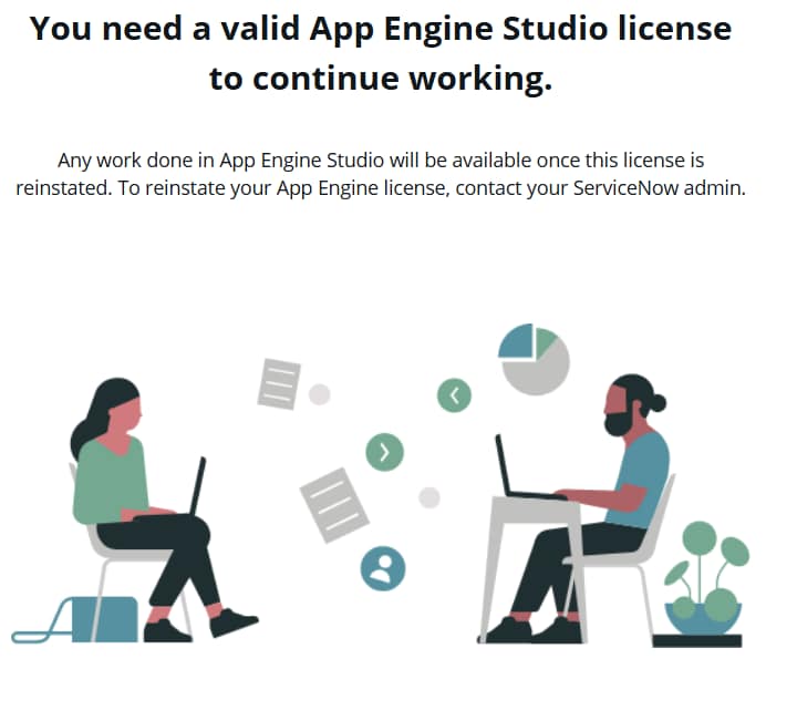 Need a Valid App Engine Studio License - ServiceNow Community