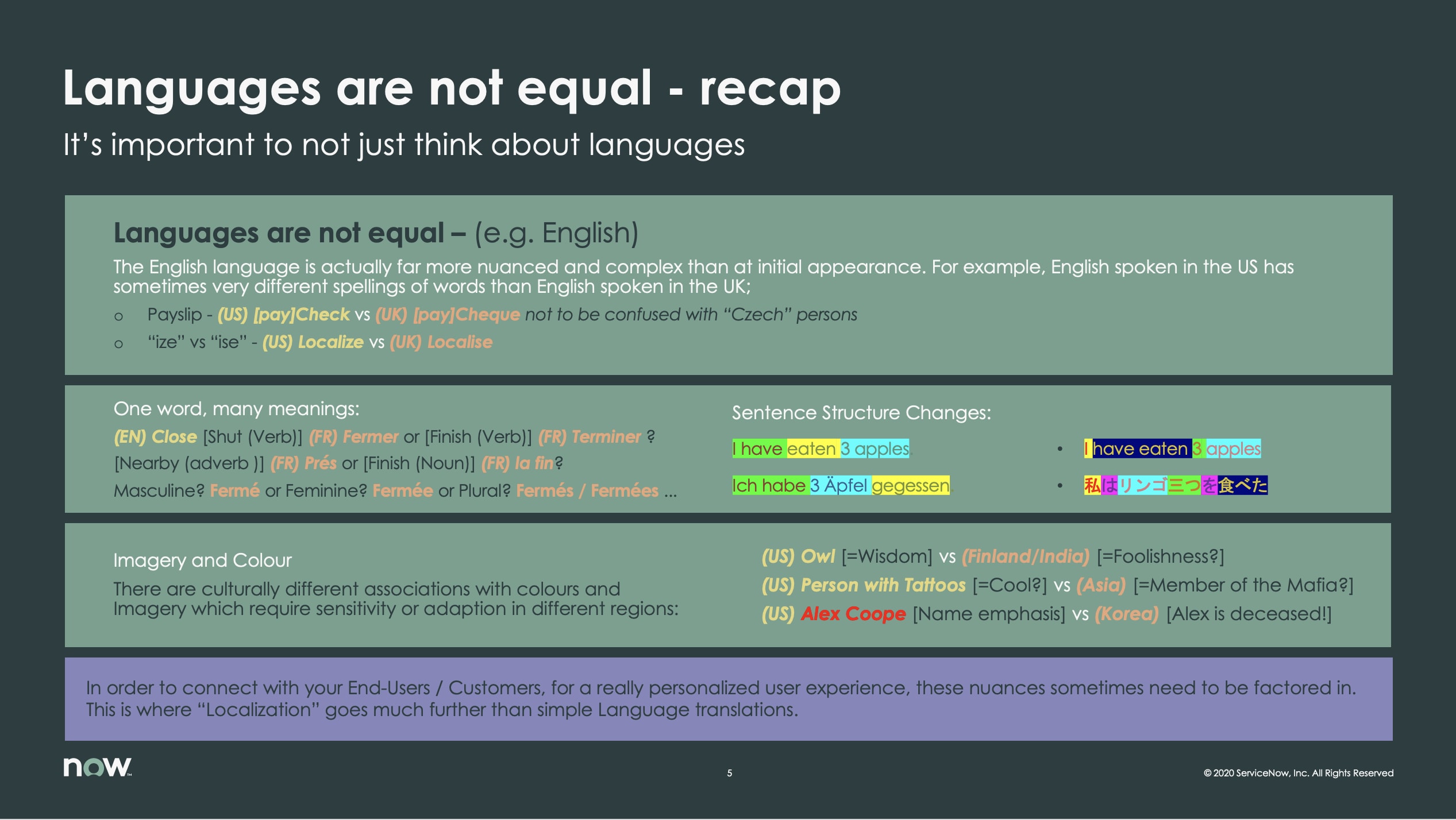 In Platform Language Support Guide