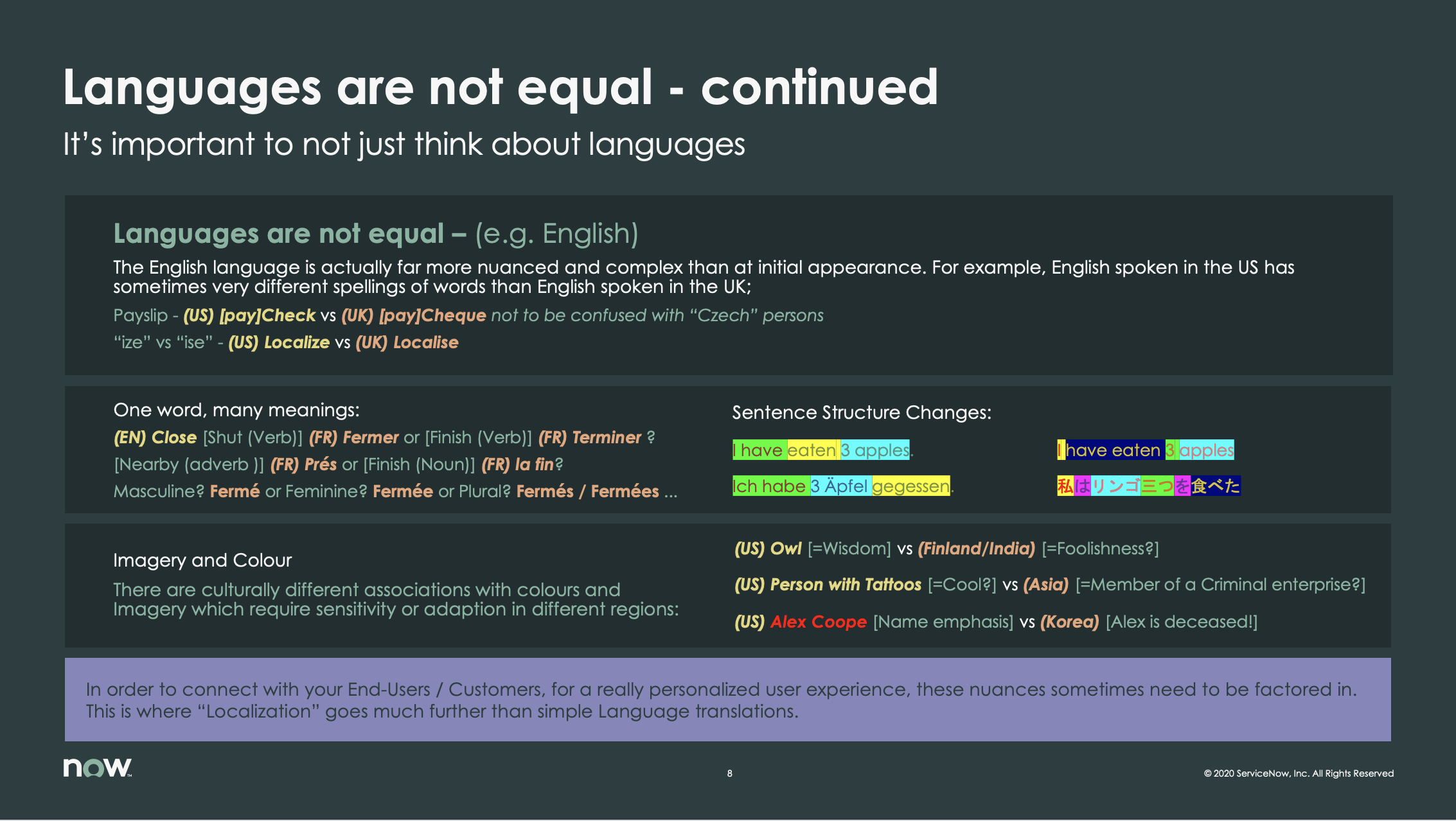 In Platform Language Support Guide
