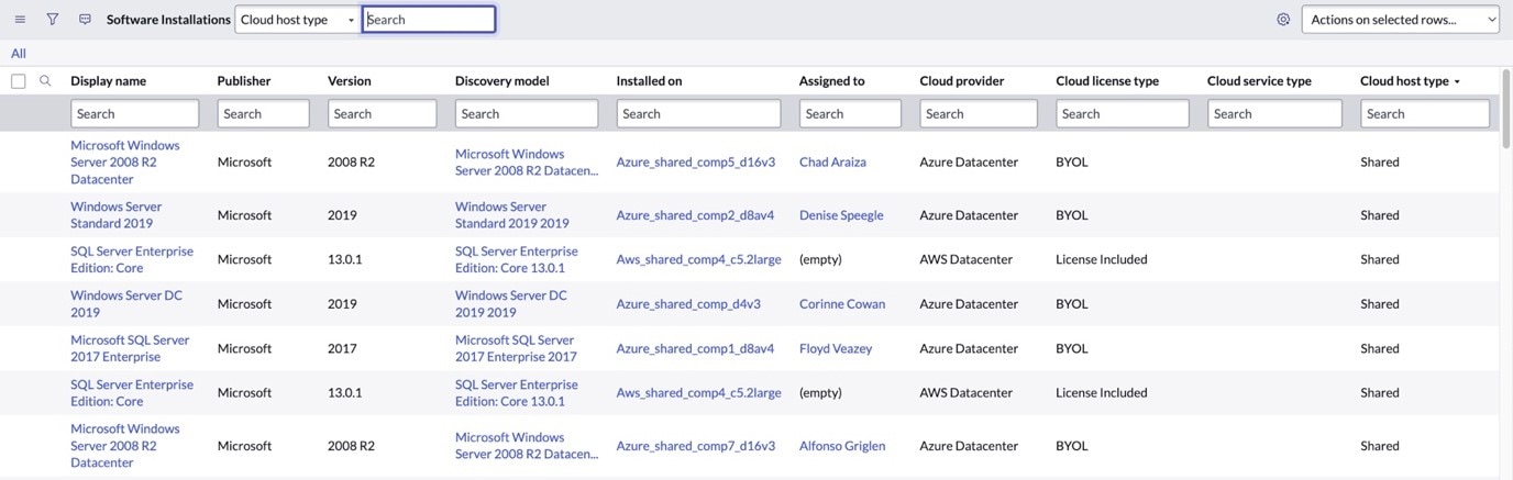 Bring Your Own License Support on ServiceNow - ServiceNow Community