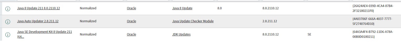 Solved: Dealing with Oracle Java SE 8 Update > 202 - ServiceNow Community