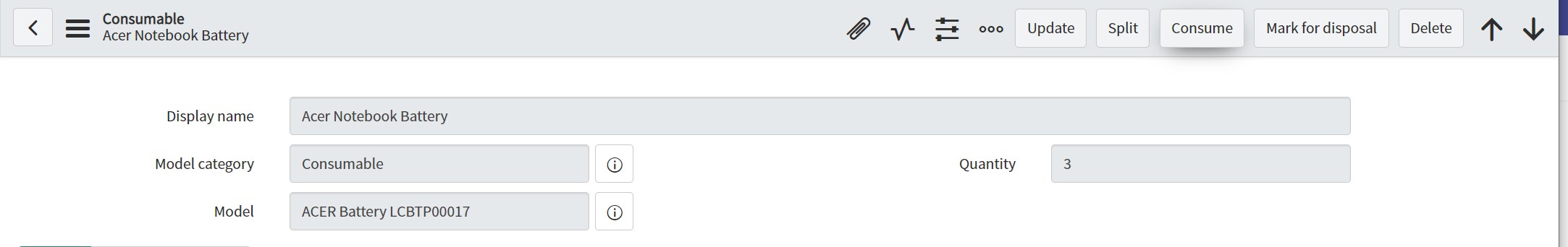 Solved: add consumable to user - ServiceNow Community