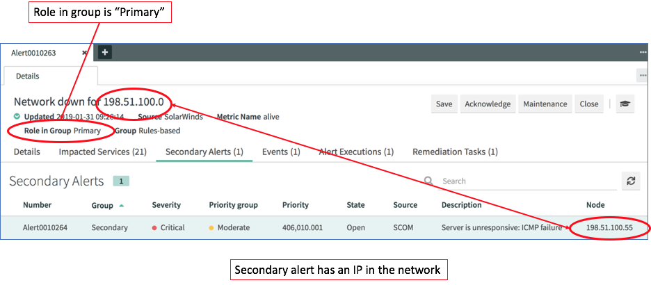 Alert Correlation: Advanced Processing Example - ServiceNow Community