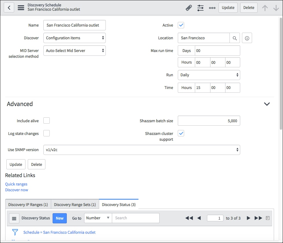 Best practices for setting up Discovery schedules - ServiceNow Community