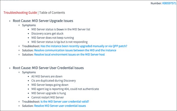 New troubleshooting paths for MID Server issues - ServiceNow Community