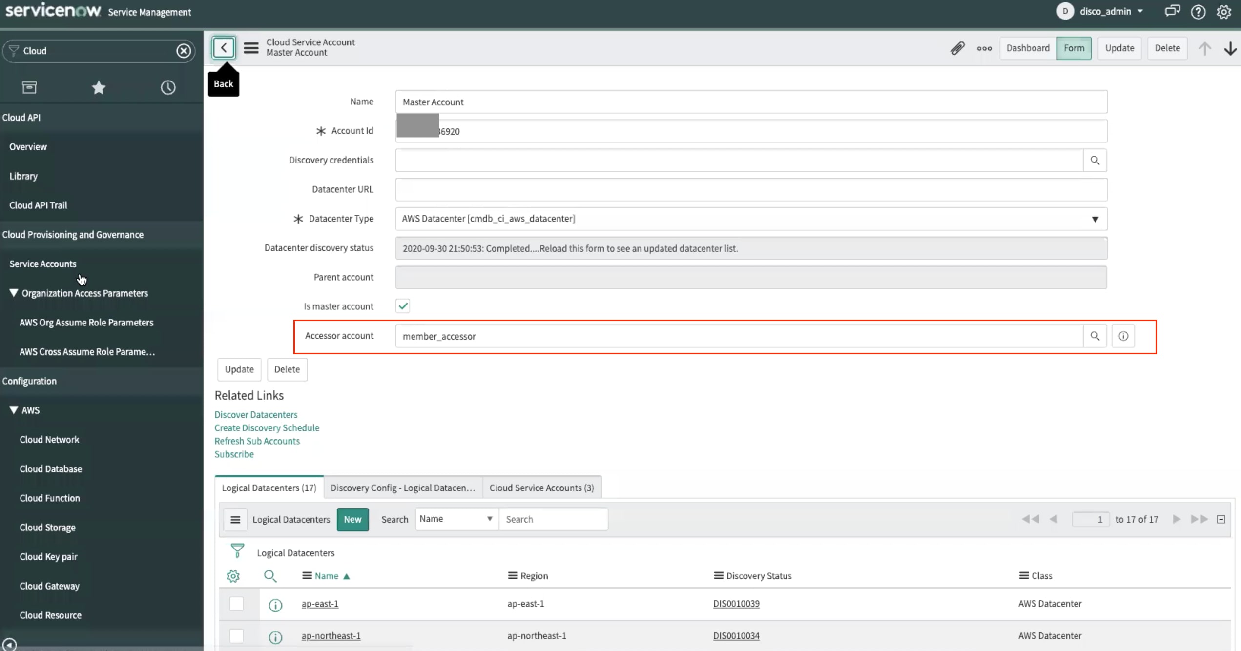 AWS Cloud Discovery with ServiceNow's Paris - ServiceNow Community