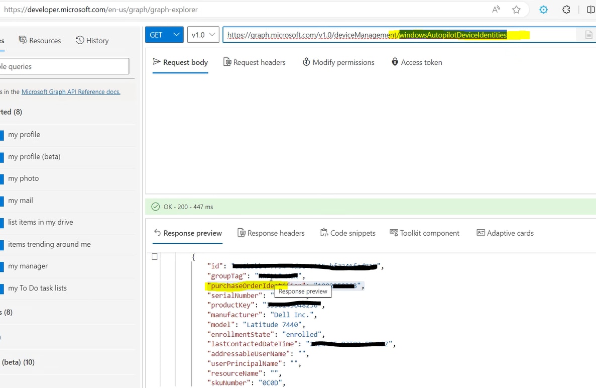 Solved: InTune service graph connector - adding 'Purchase ...