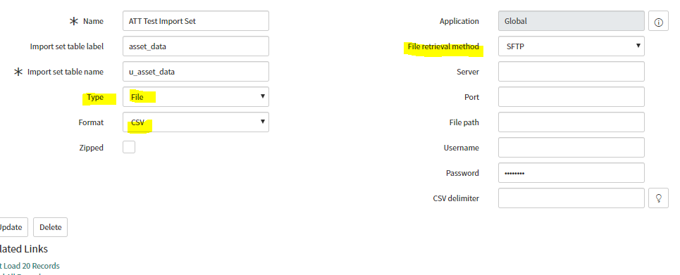 Import data from SFTP server ( hosted in Customer ... - ServiceNow ...