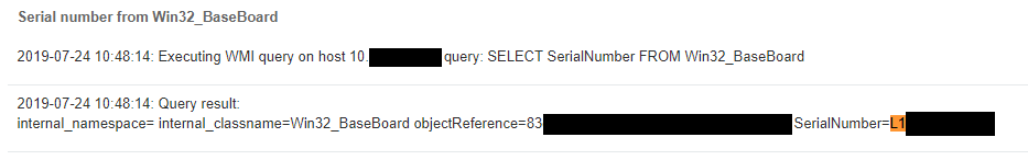 Solved: discovery workstation scans - incorrect serial num ...