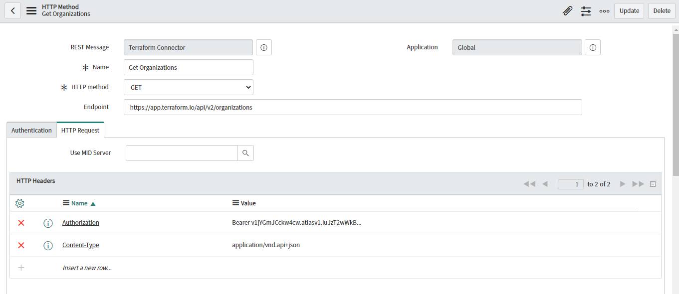 TerraForm ServiceNow Integration - ServiceNow Community