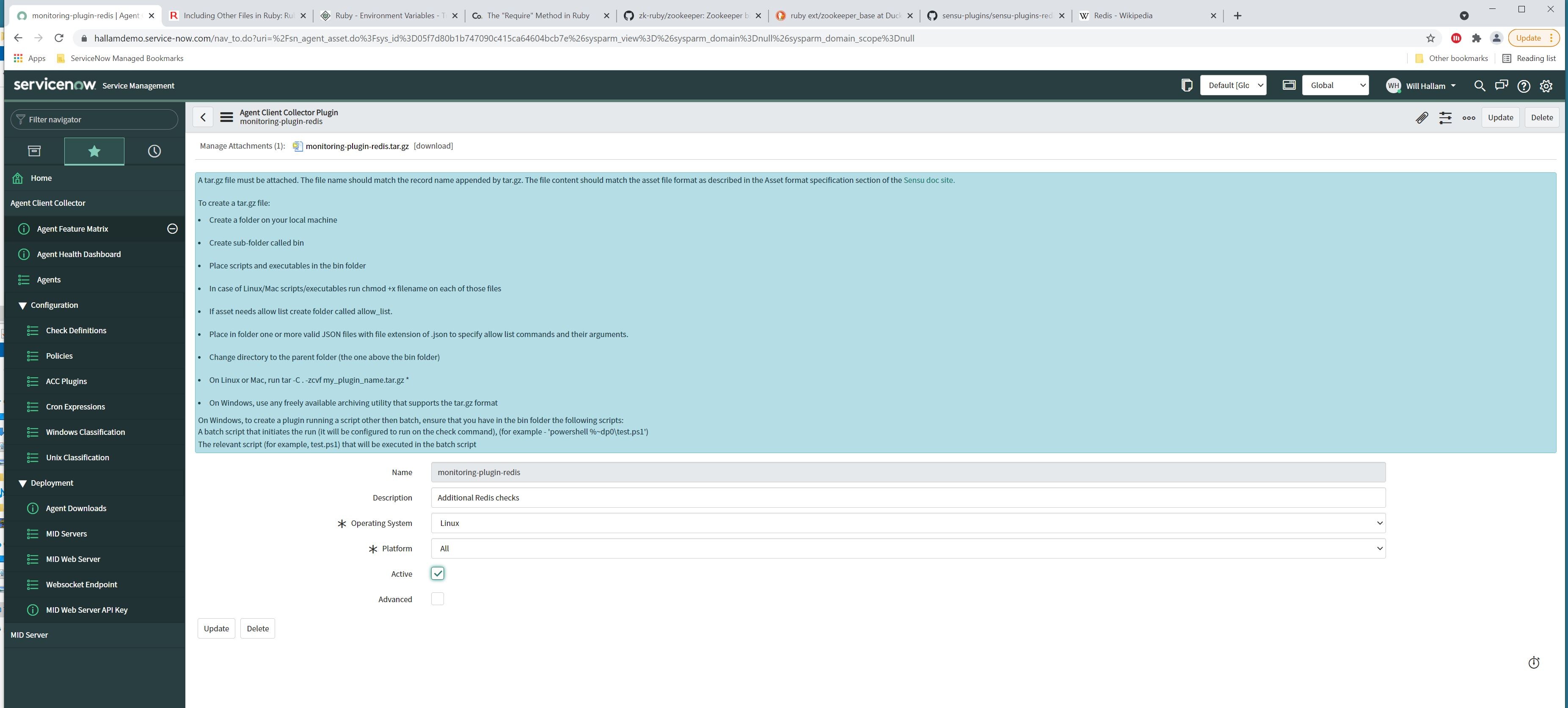 Adding a Custom Plugin to ACC-M - ServiceNow Community