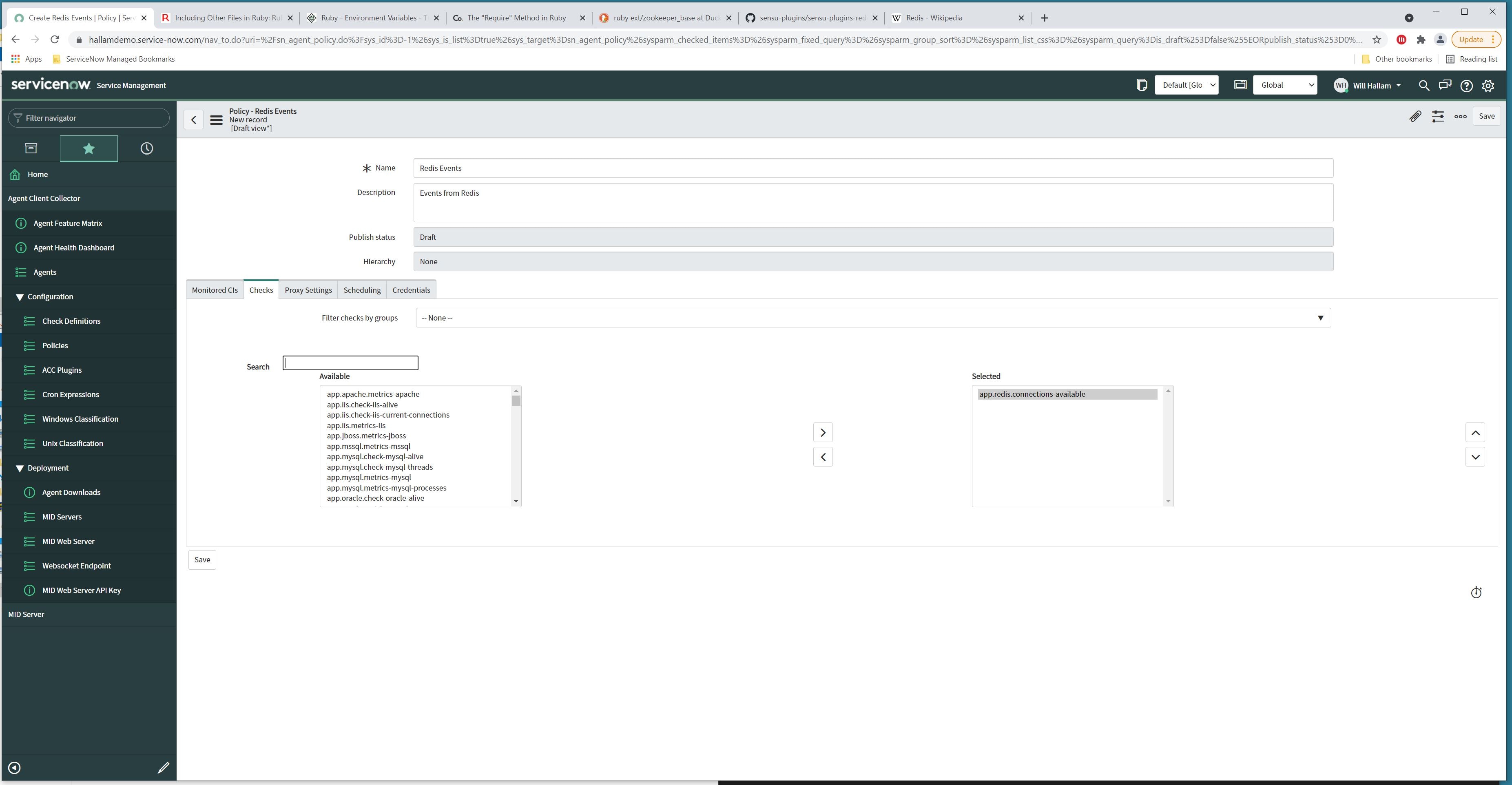 Adding A Custom Plugin To Acc M Servicenow Community