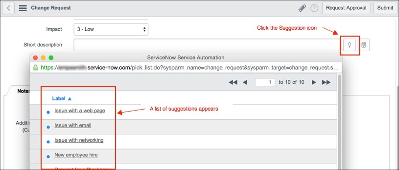 Max Character Length: Catalog variables, Suggestio... - ServiceNow ...