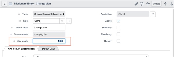 Max Character Length: Catalog variables, Suggestio... - ServiceNow Community