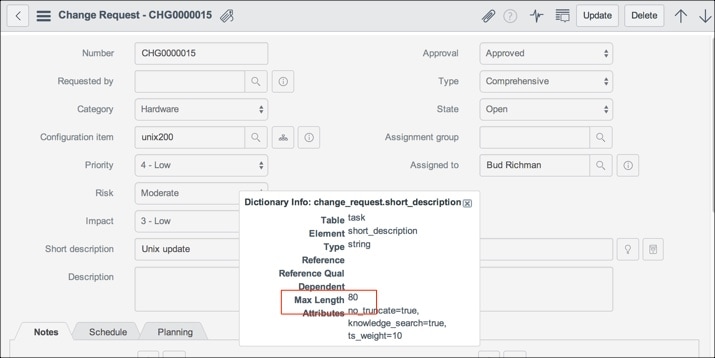 Max Character Length: Catalog variables, Suggestio... - ServiceNow Community