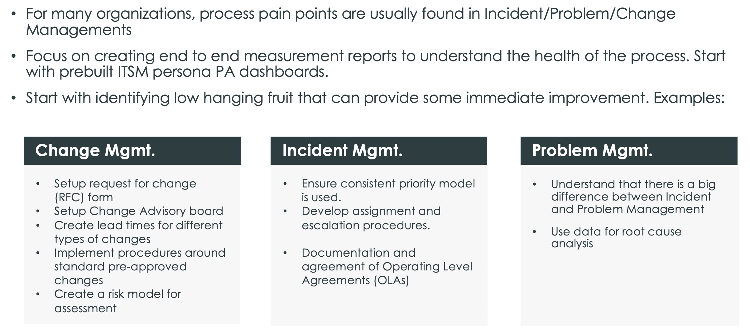 CIM Application Guide: Best Practices for implemen... - ServiceNow ...