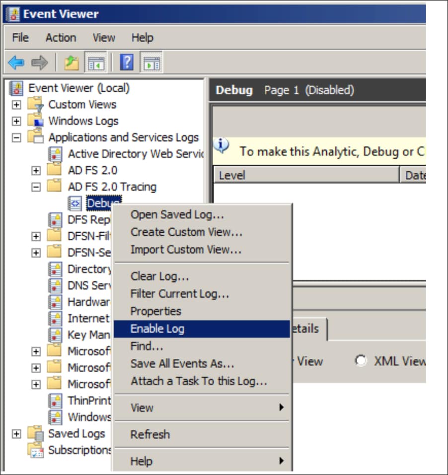Debugging SAML in ServiceNow and ADFS 2.0 - ServiceNow Community