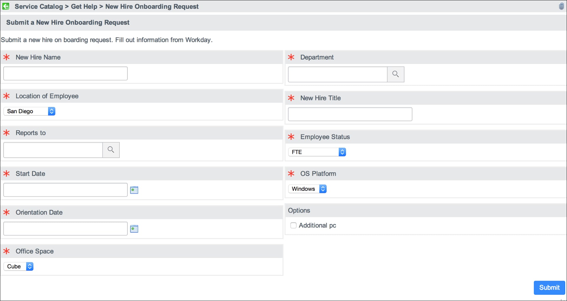 Utilizing Two Columns in Catalog Items - ServiceNow Community