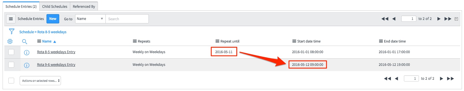 On-Call Scheduling changing a rotation start and/o... - ServiceNow Community