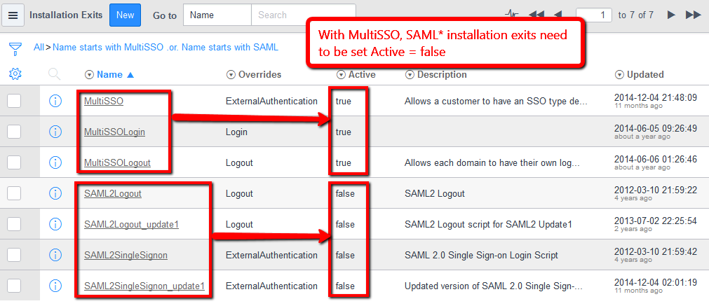 If Multi-SSO is installed, check SAML installation... - ServiceNow ...