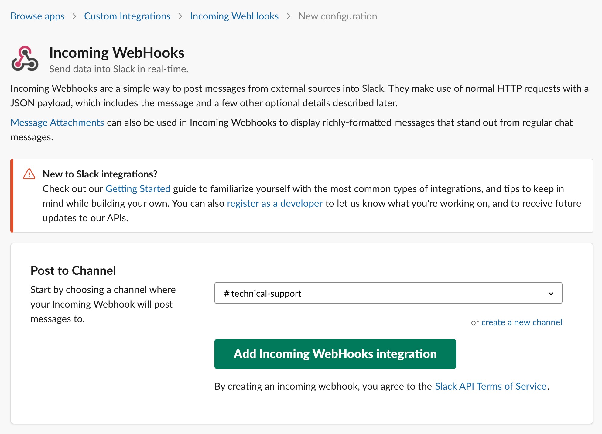 ServiceNow Slack Integration - Post a message in s... - ServiceNow ...