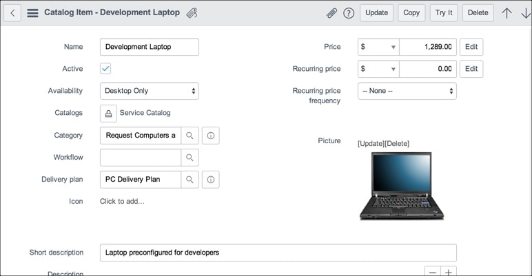 Defining Service Catalog variable question choices - ServiceNow Community